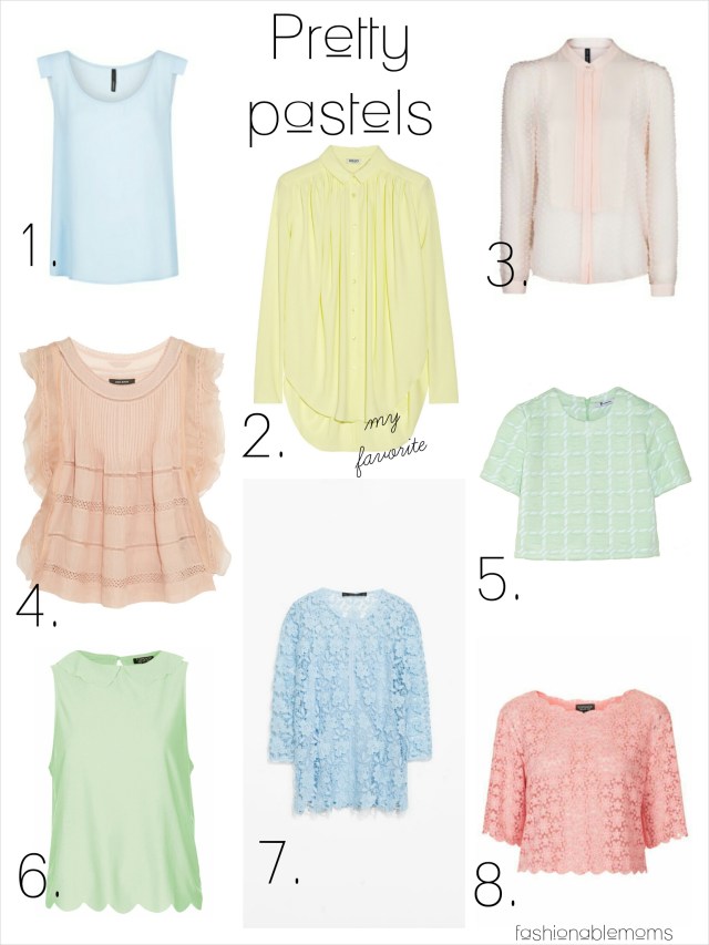 Fashion: Pretty pastels – Fashionablemoms